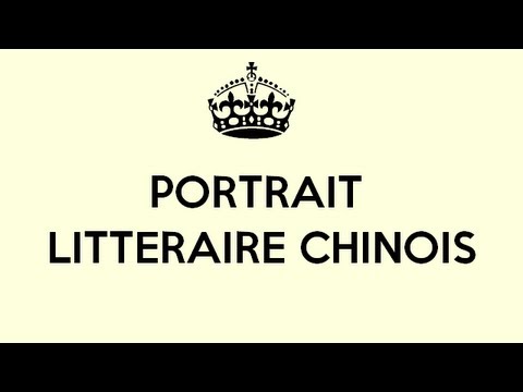 Portrait chinois littéraire – The Eden of Books