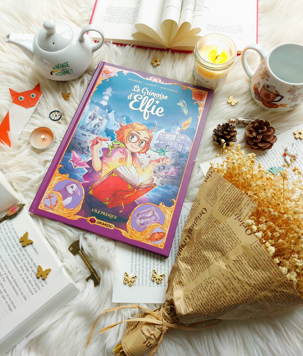 « Le grimoire d’Elfie tome 1: l’île presque » de Christophe Arleston et ...